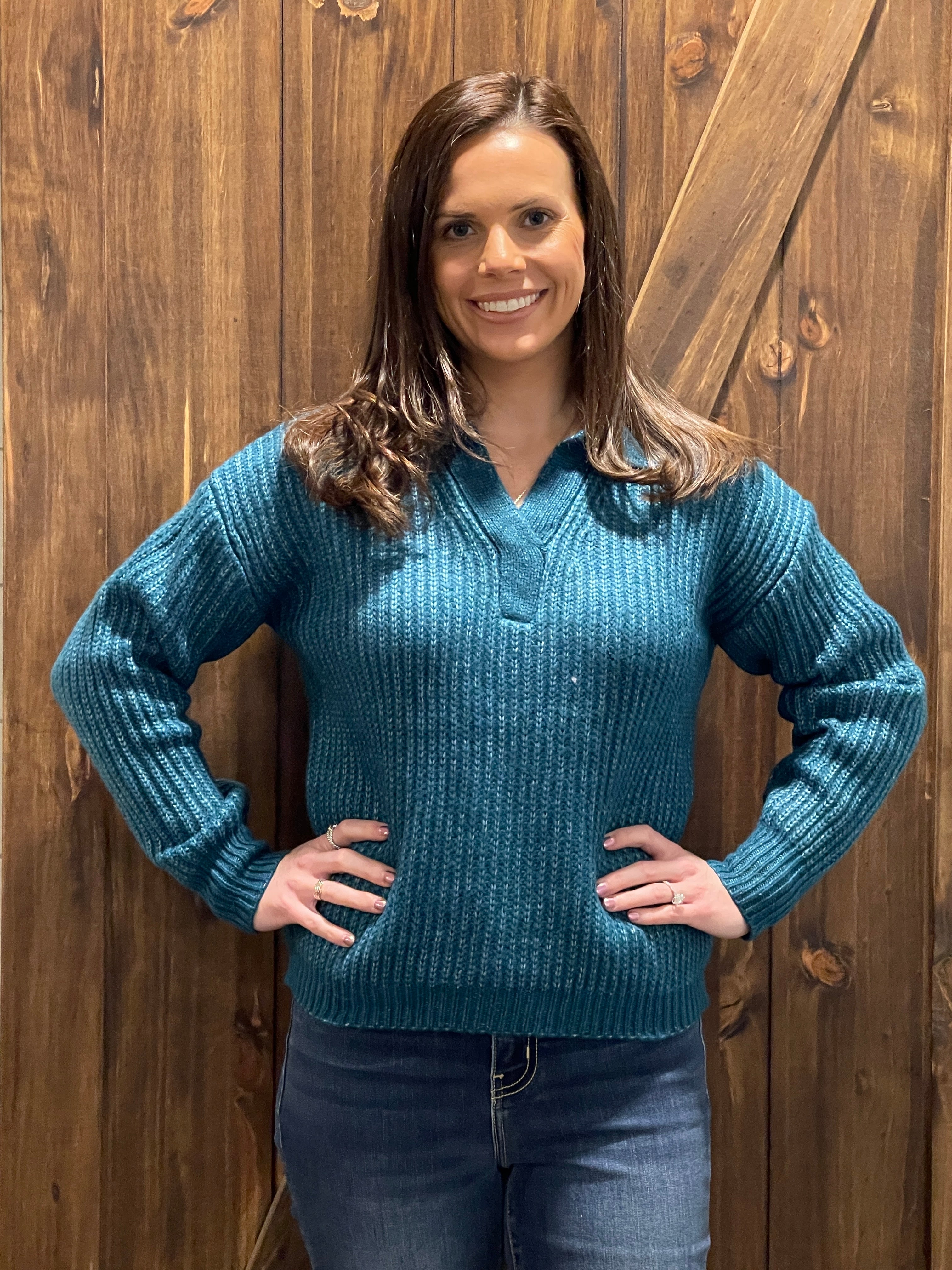 Easy as Pie Sweater- Teal – The CaliCo Cave