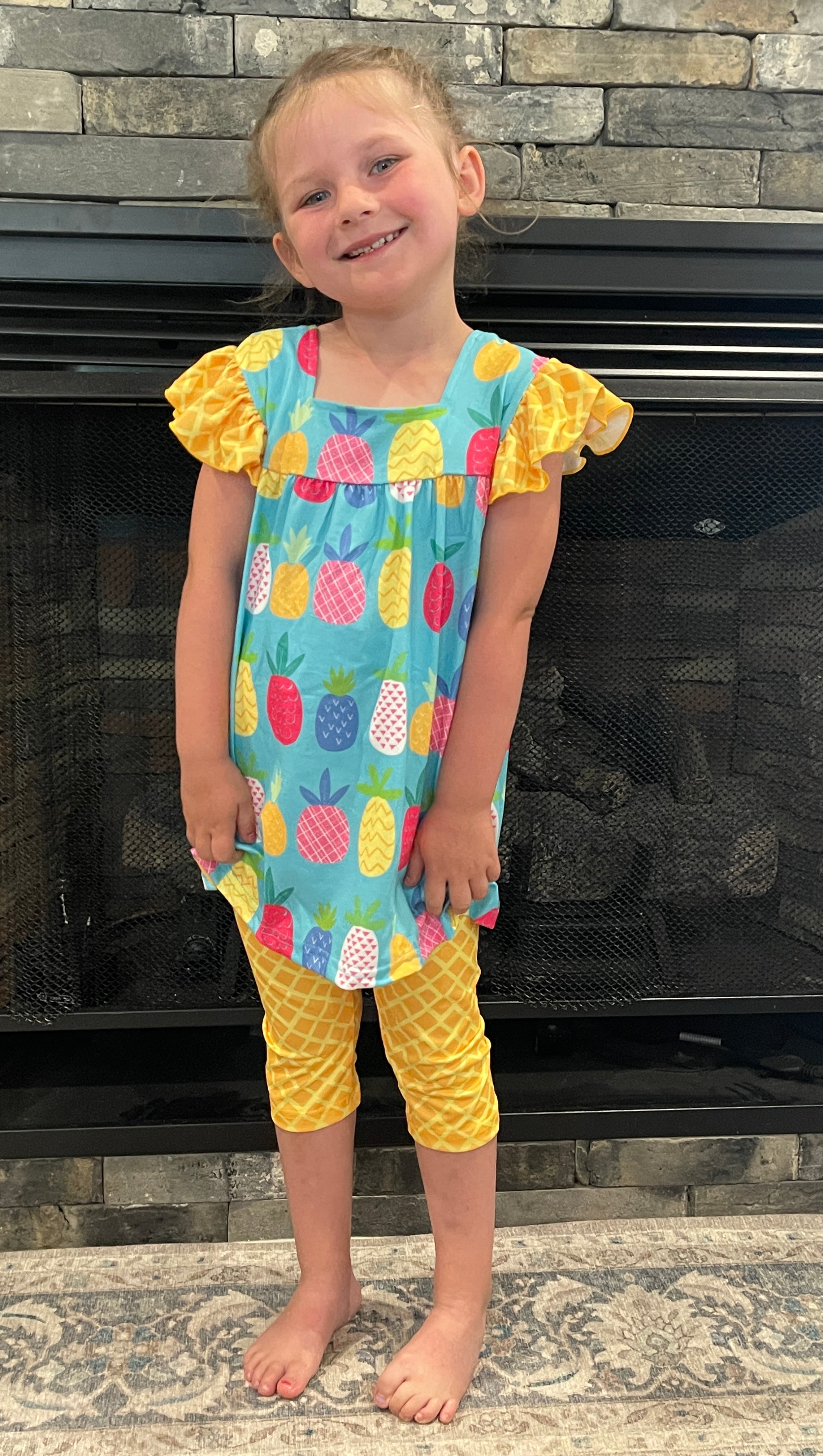 Pineapple in the Sun Capri Set – The CaliCo Cave